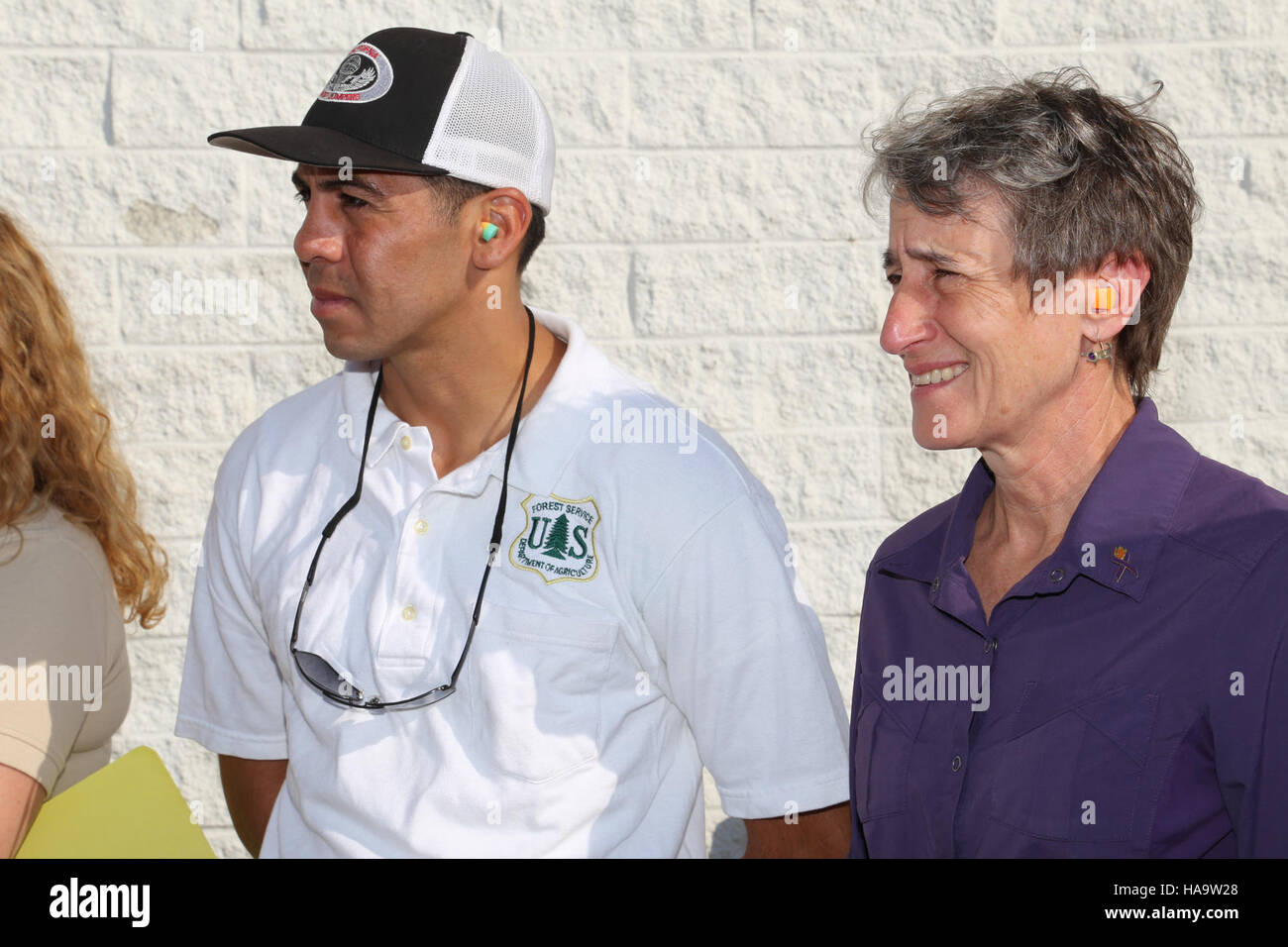 Secretary Jewell visits fire operations in northern California at ...