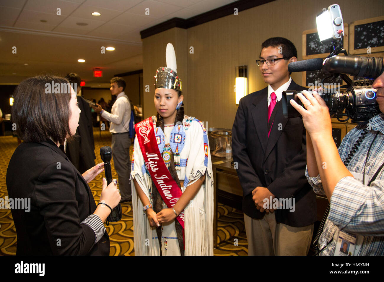 Native american youth summit hi-res stock photography and images - Alamy