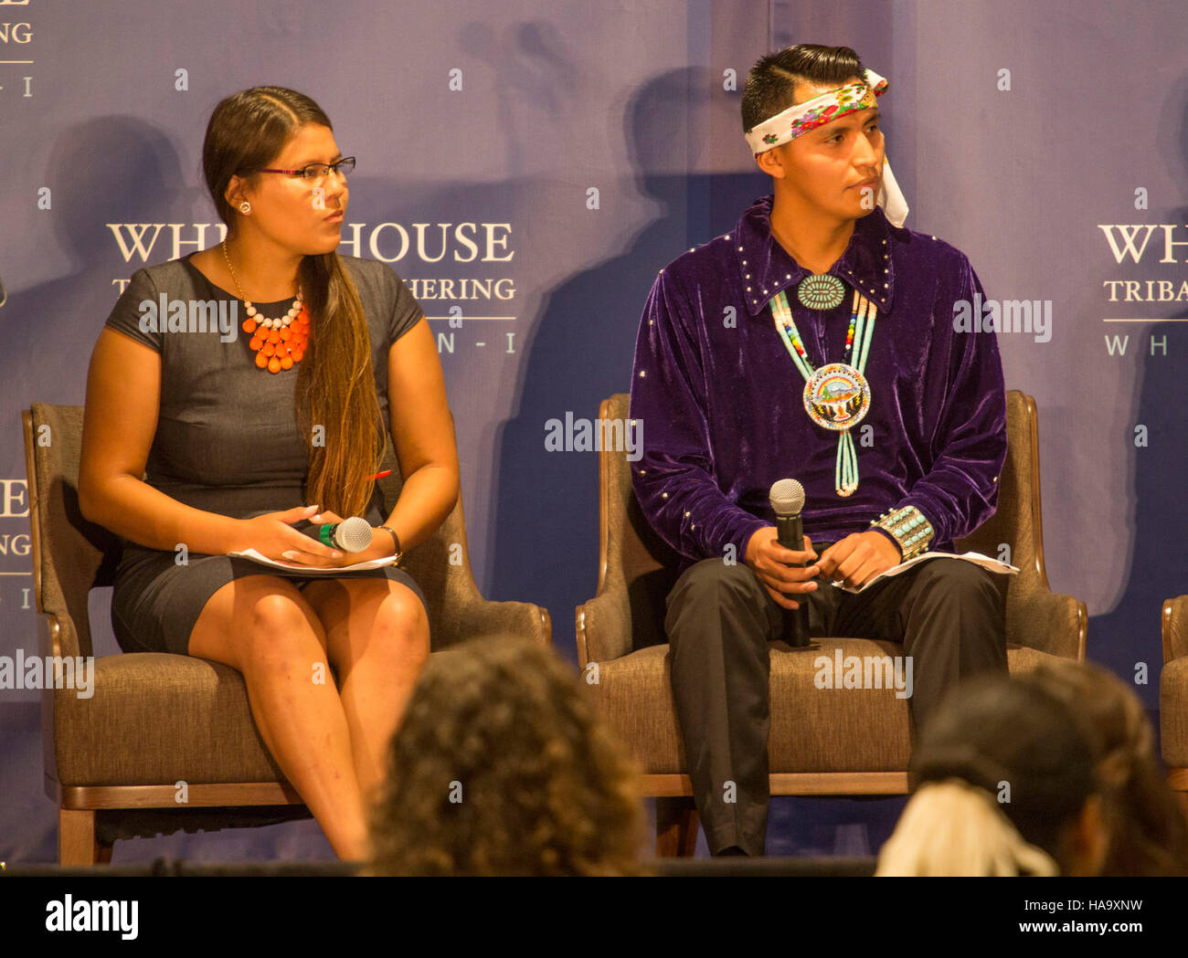 Native american youth summit hi-res stock photography and images - Alamy