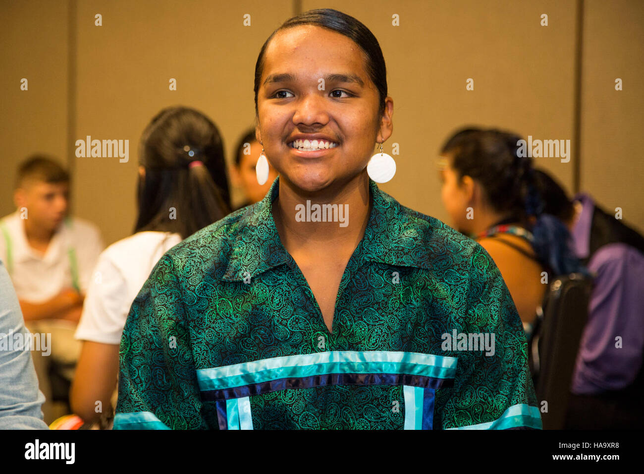 Native american youth summit hi-res stock photography and images - Alamy