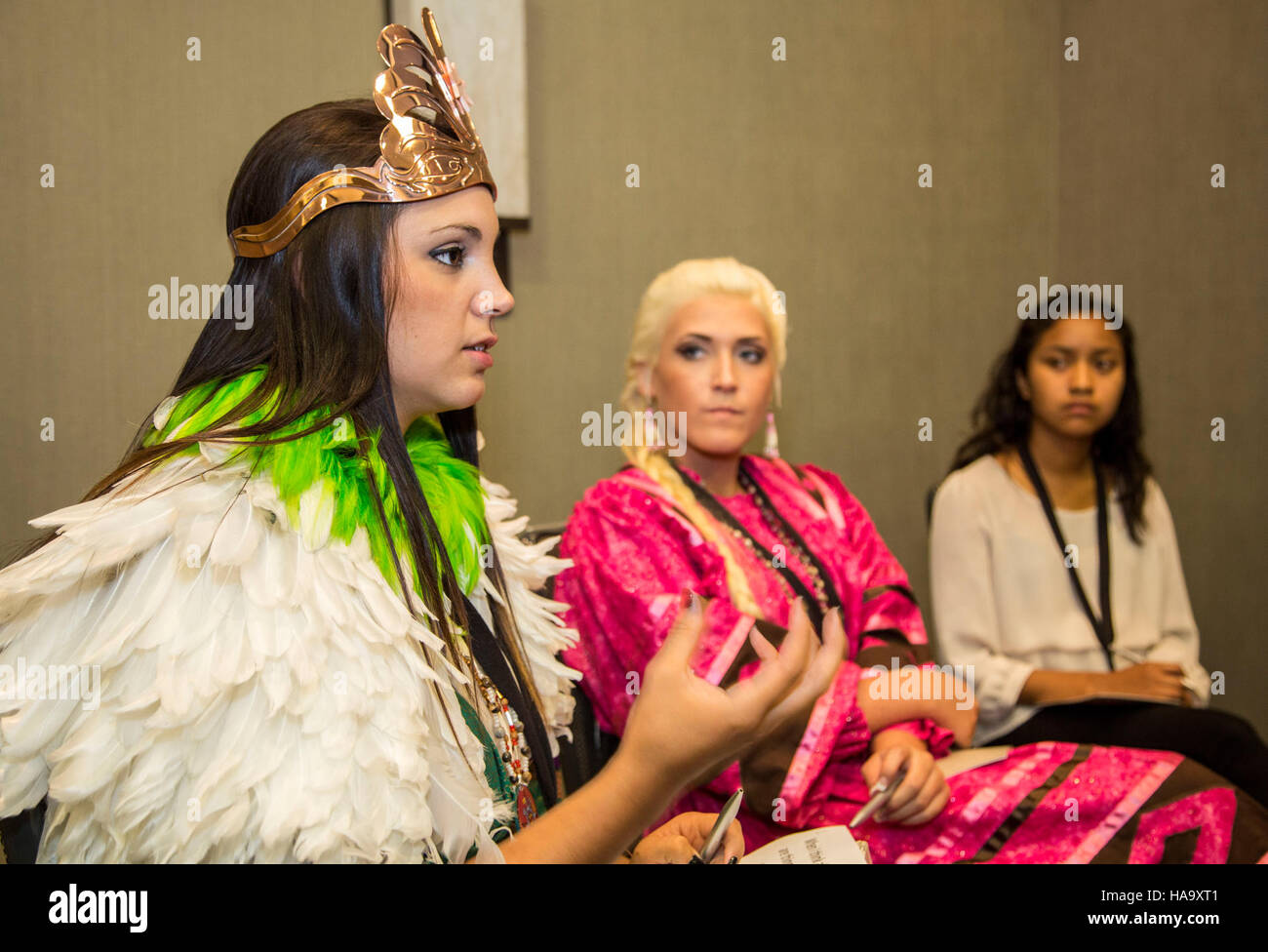 Native american youth summit hi-res stock photography and images - Alamy
