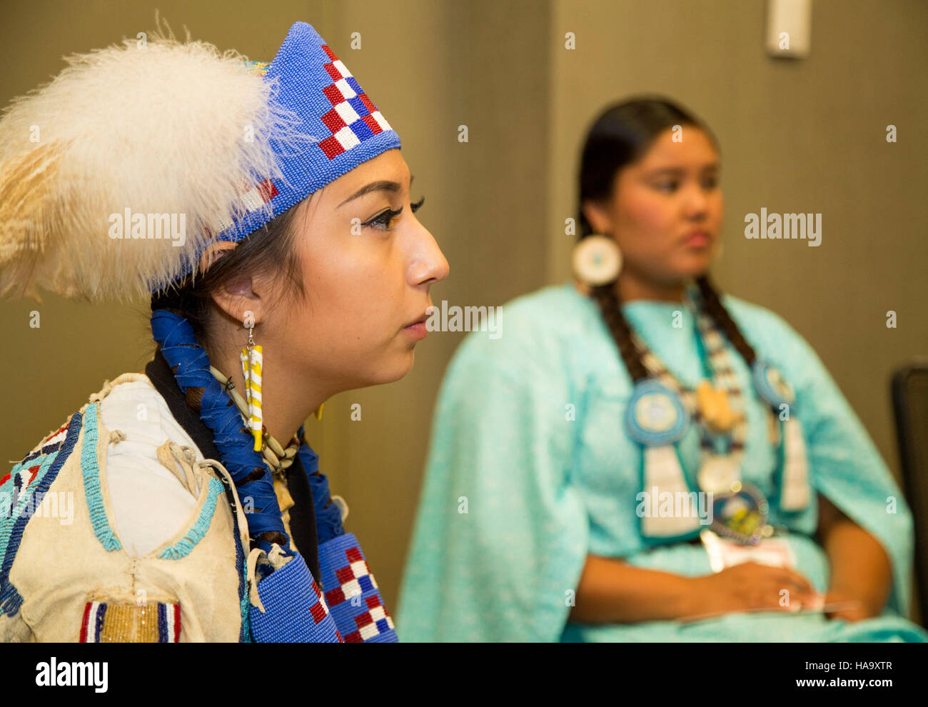 Native american youth summit hi-res stock photography and images - Alamy
