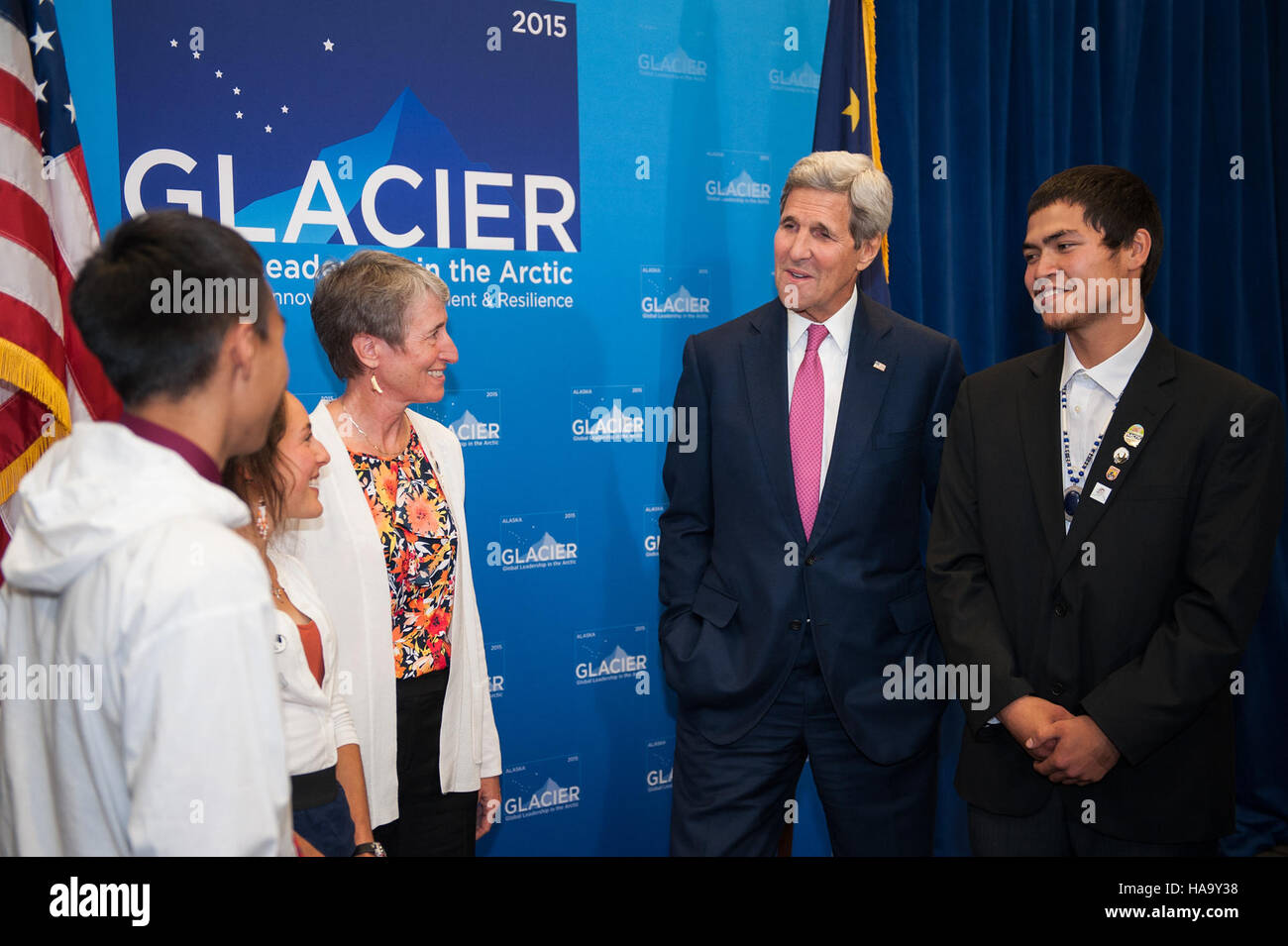 Secretaries Kerry and Jewell engage with Arctic Youth Ambassadors at ...
