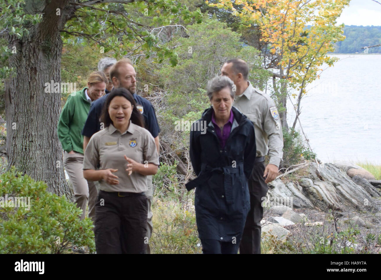 This image showcases a national park scene managed by the U.S ...