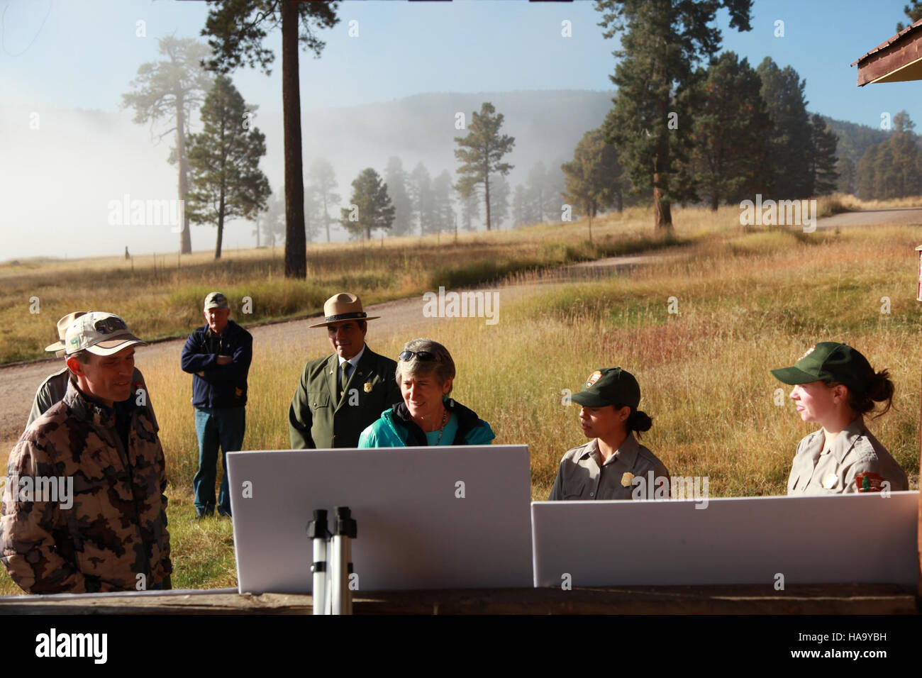 This image depicts a scene from a national park, showcasing the unique ...