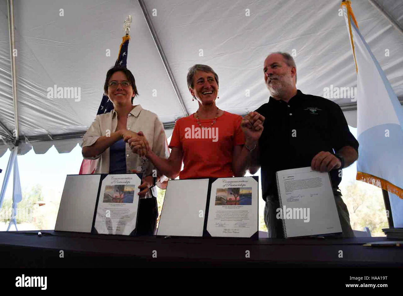 The DRECP Ceremony 18, part of the Desert Renewable Energy Conservation ...
