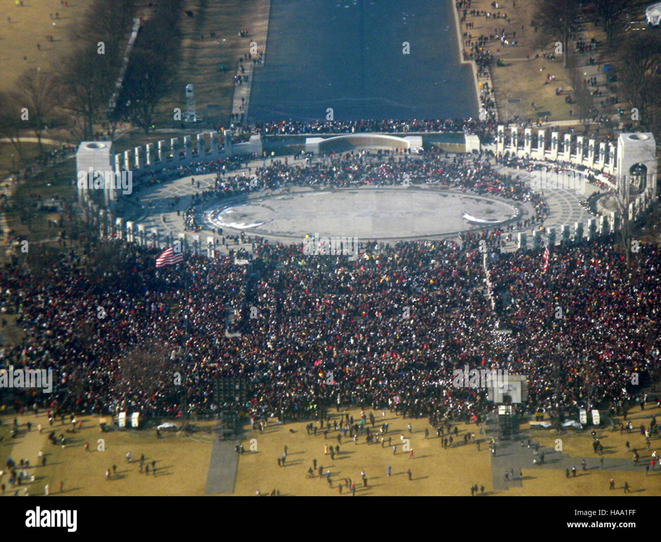 On Inauguration Day, the Washington Monument stands as a symbol of U.S ...