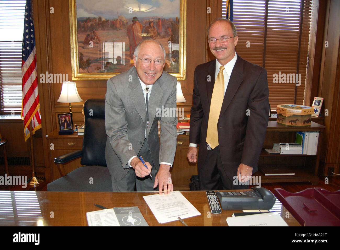 usinterior 4424944611 Interior Remembers Sam Hamilton Stock Photo - Alamy