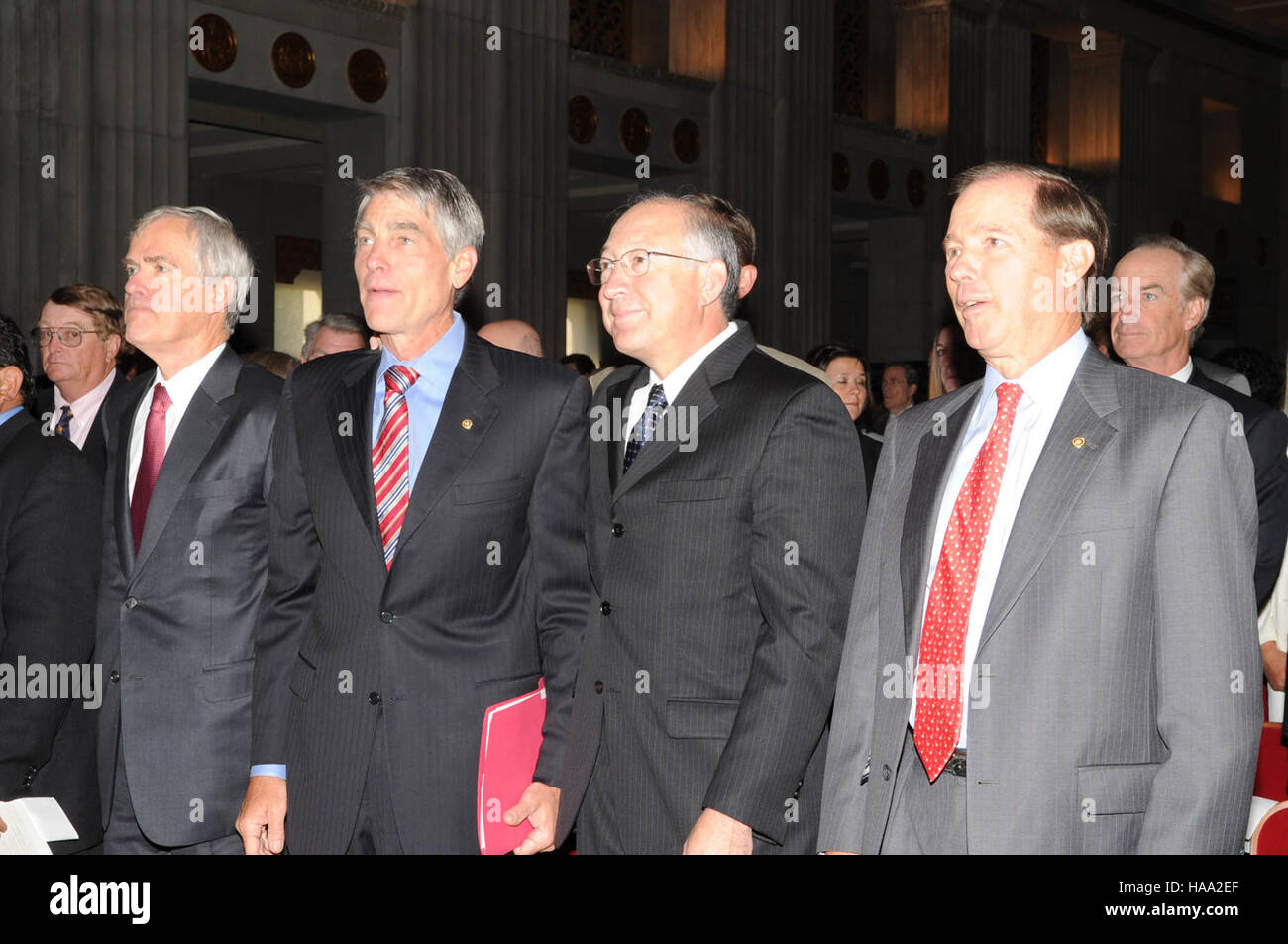 The dedication ceremony for the Stewart Lee Udall Interior Building ...