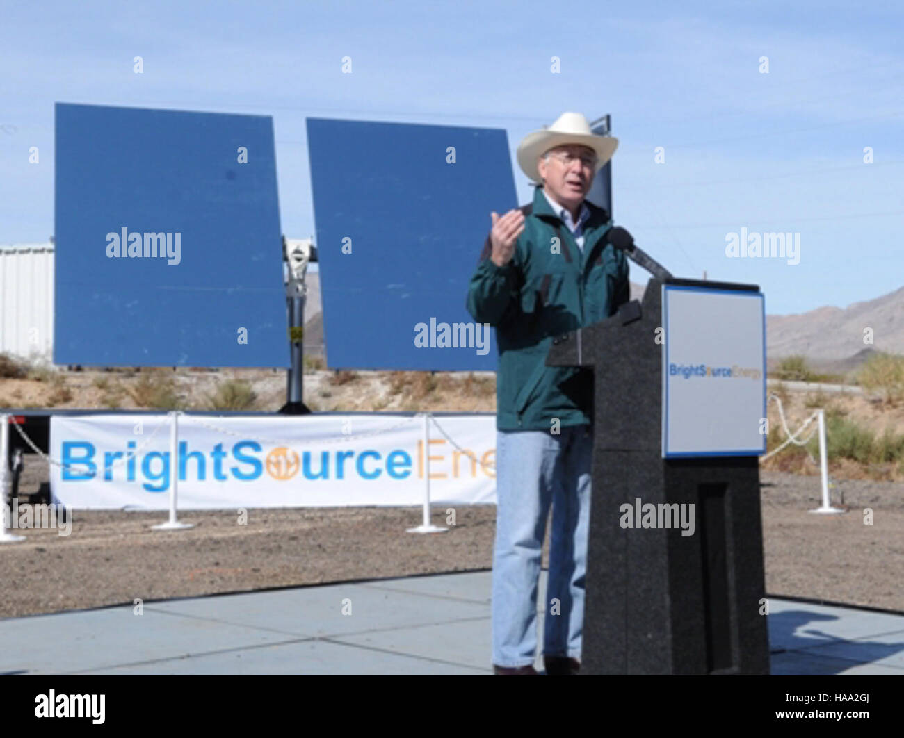The Ivanpah Solar Power Facility's groundbreaking ceremony marked the ...