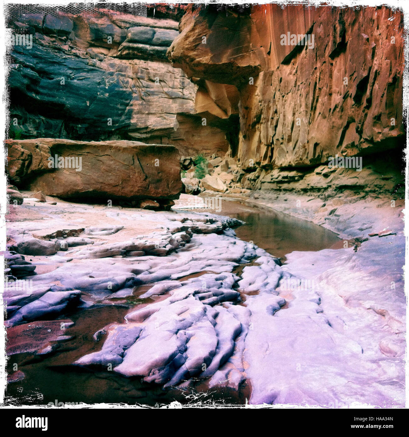 A hiker navigates the canyon in Ojeto, Washington, exploring the park’s ...
