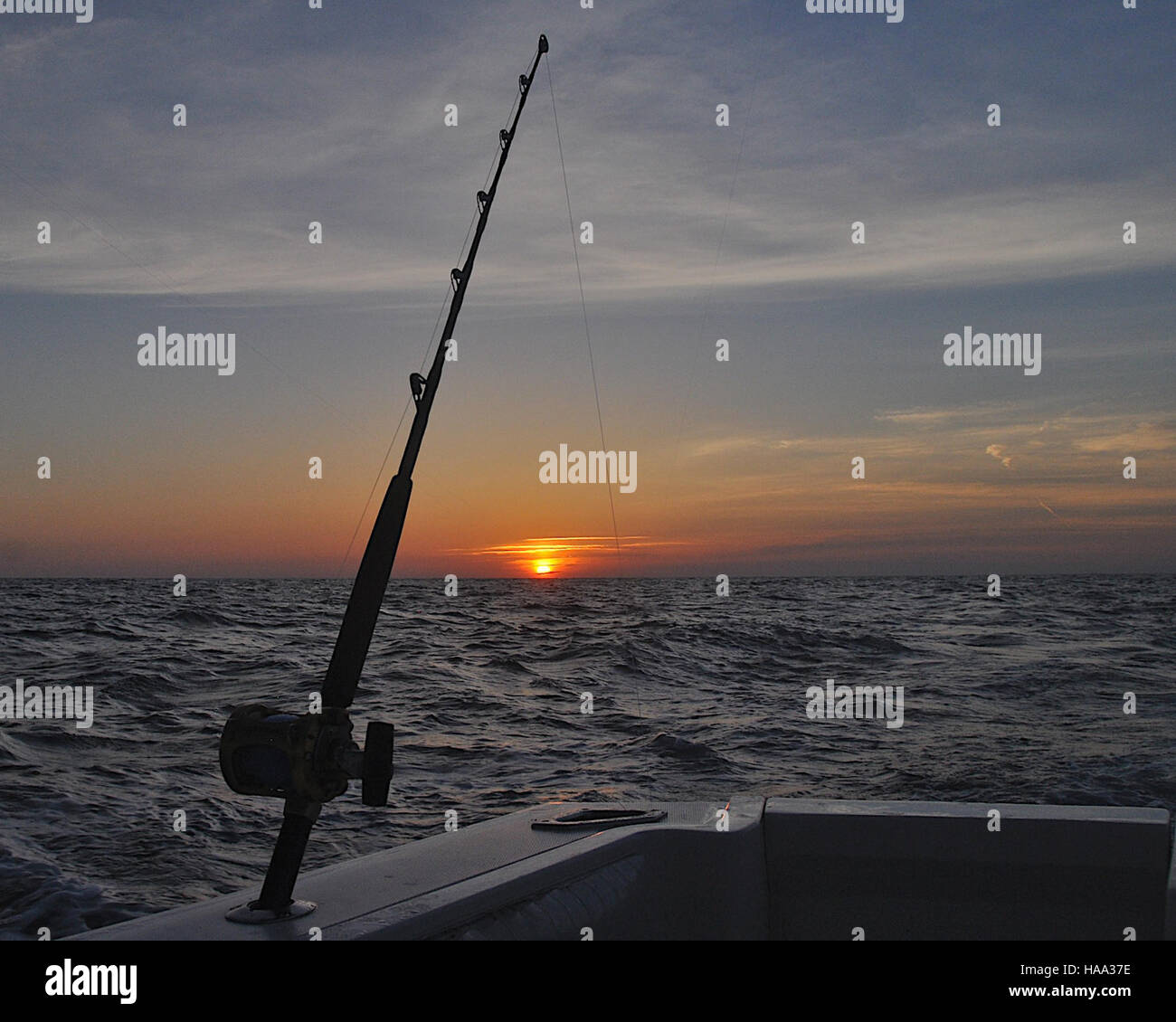 The final moments of a fishing expedition at Baltimore Canyon, MD ...