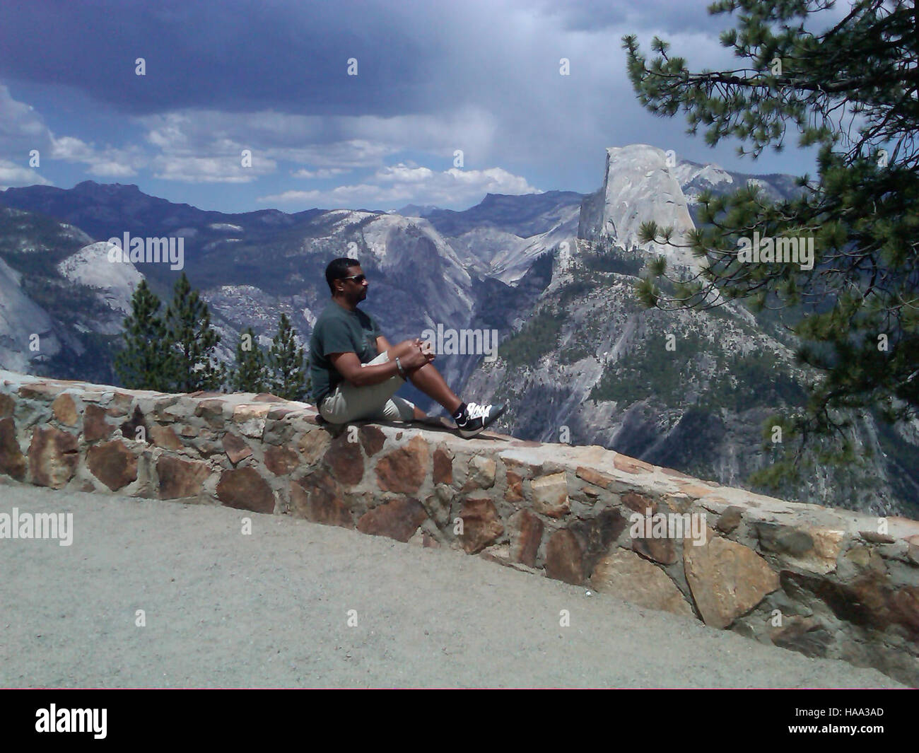 A panoramic view from Fryman Canyon in California’s national park ...