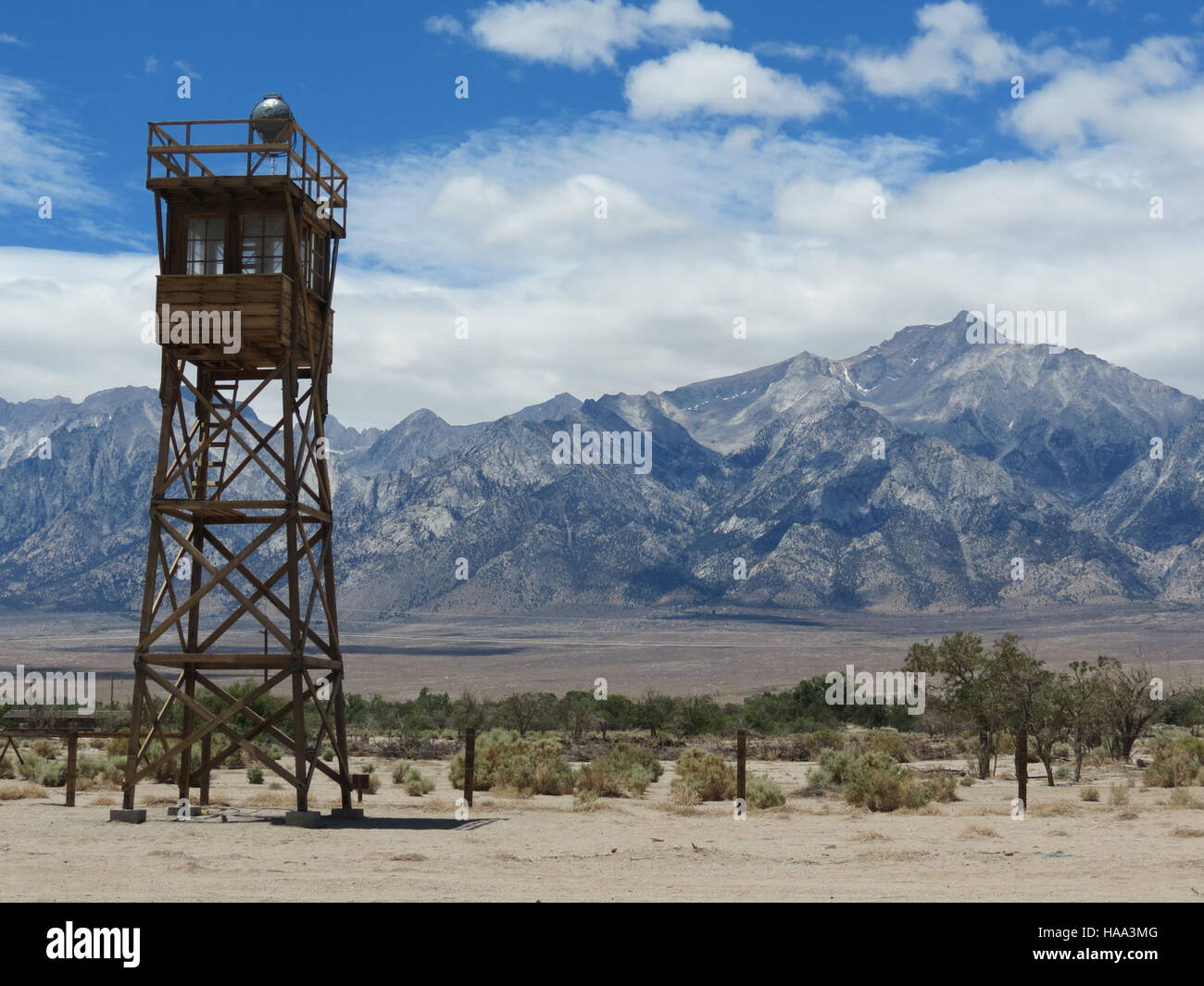 The Guard Tower located in a U.S. National Park is an iconic structure ...