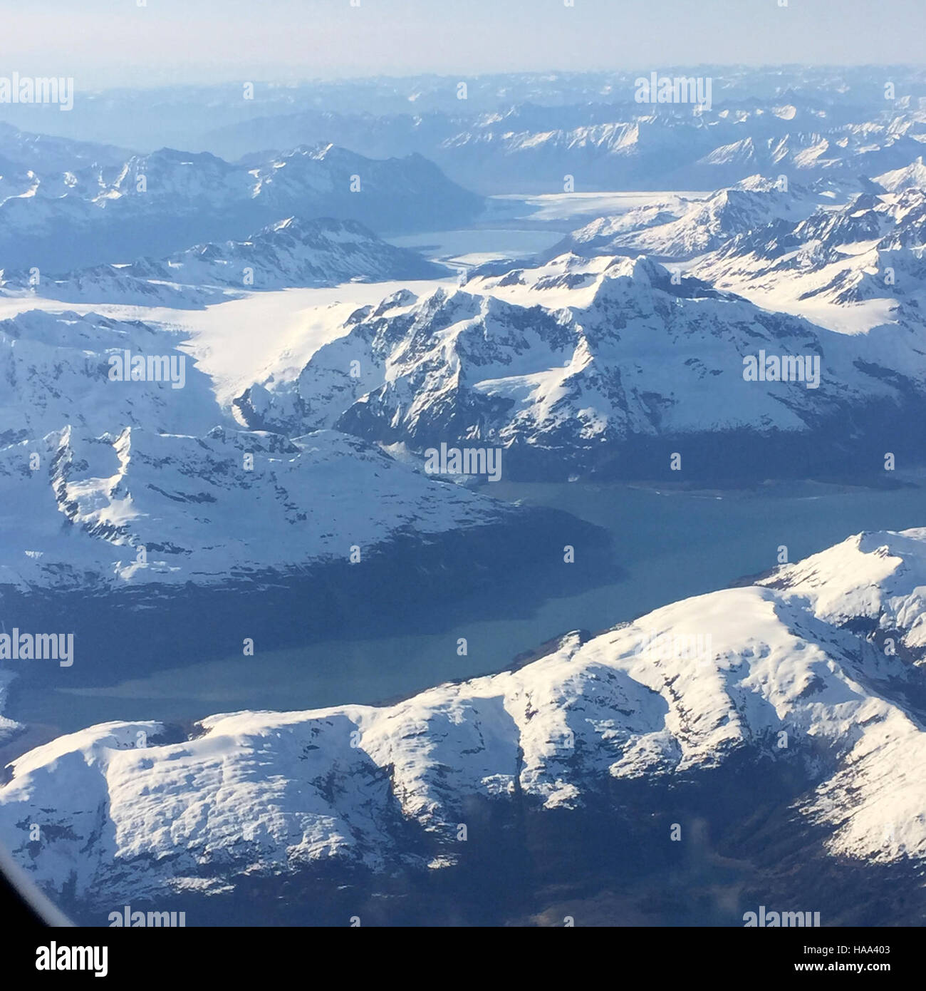Aerial views of the St. Elias Mountains in Alaska showcase the region's ...