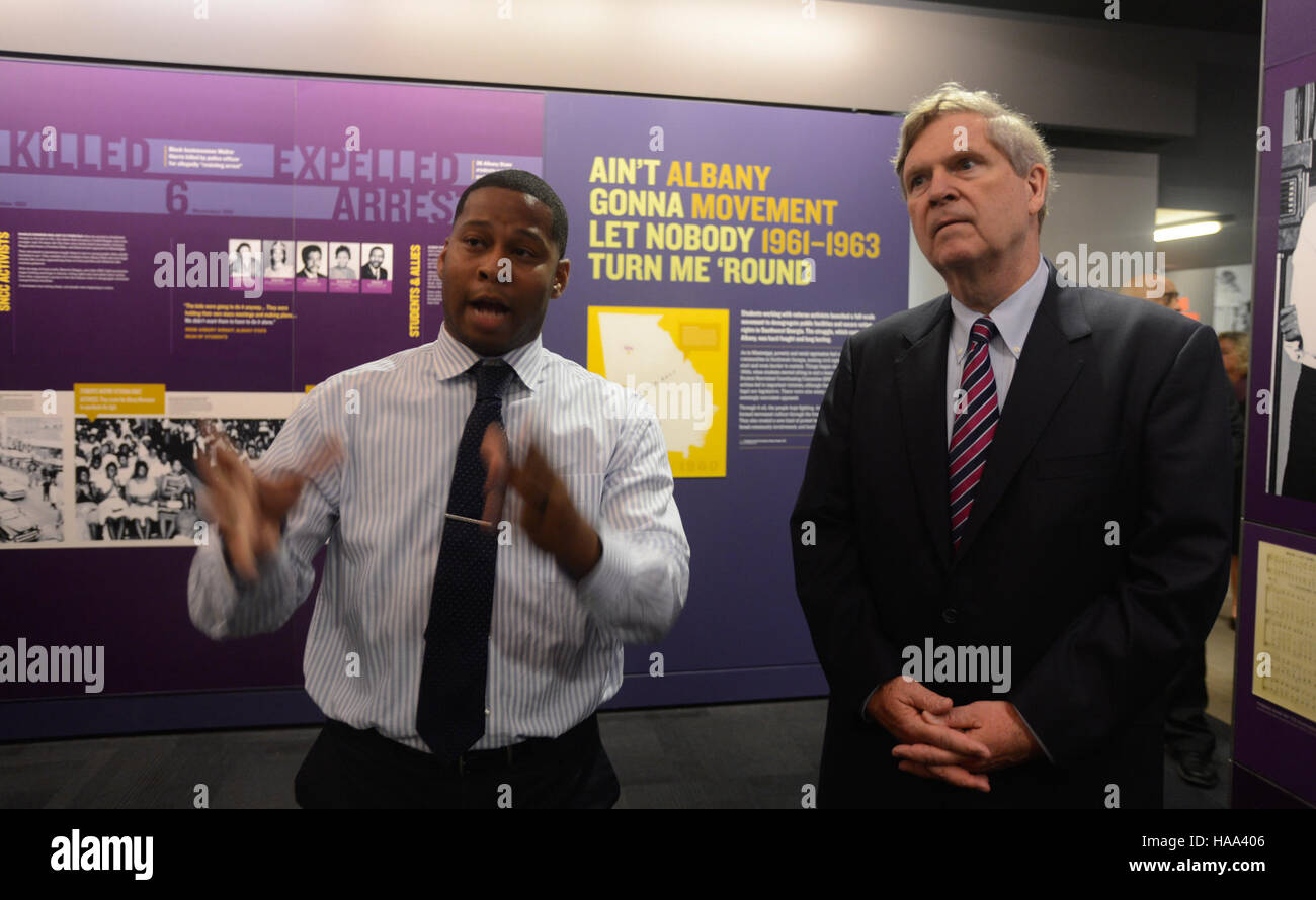 Secretary Tom Vilsack visits the National Civil Rights Museum in ...