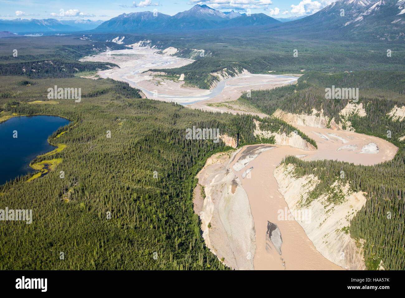 Kennicott and river hi-res stock photography and images - Alamy