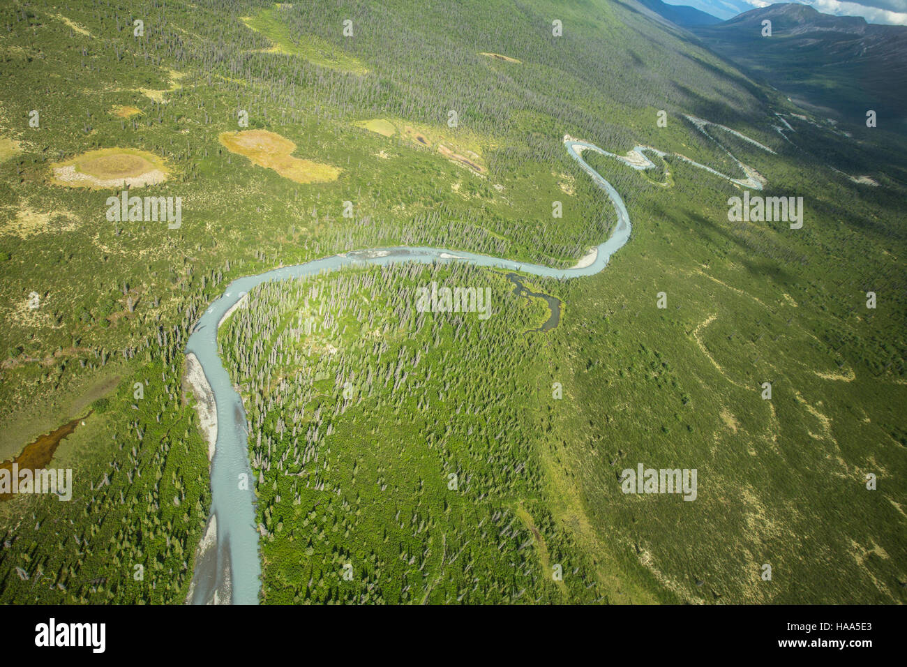 A scenic view of the Tebay River, located within a national park in ...