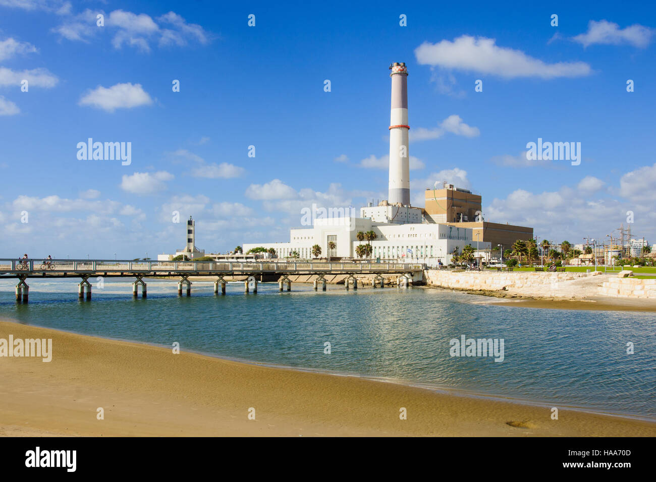 The Wauchope Bridge (over the mouth of the Yarkon stream), Reading ...