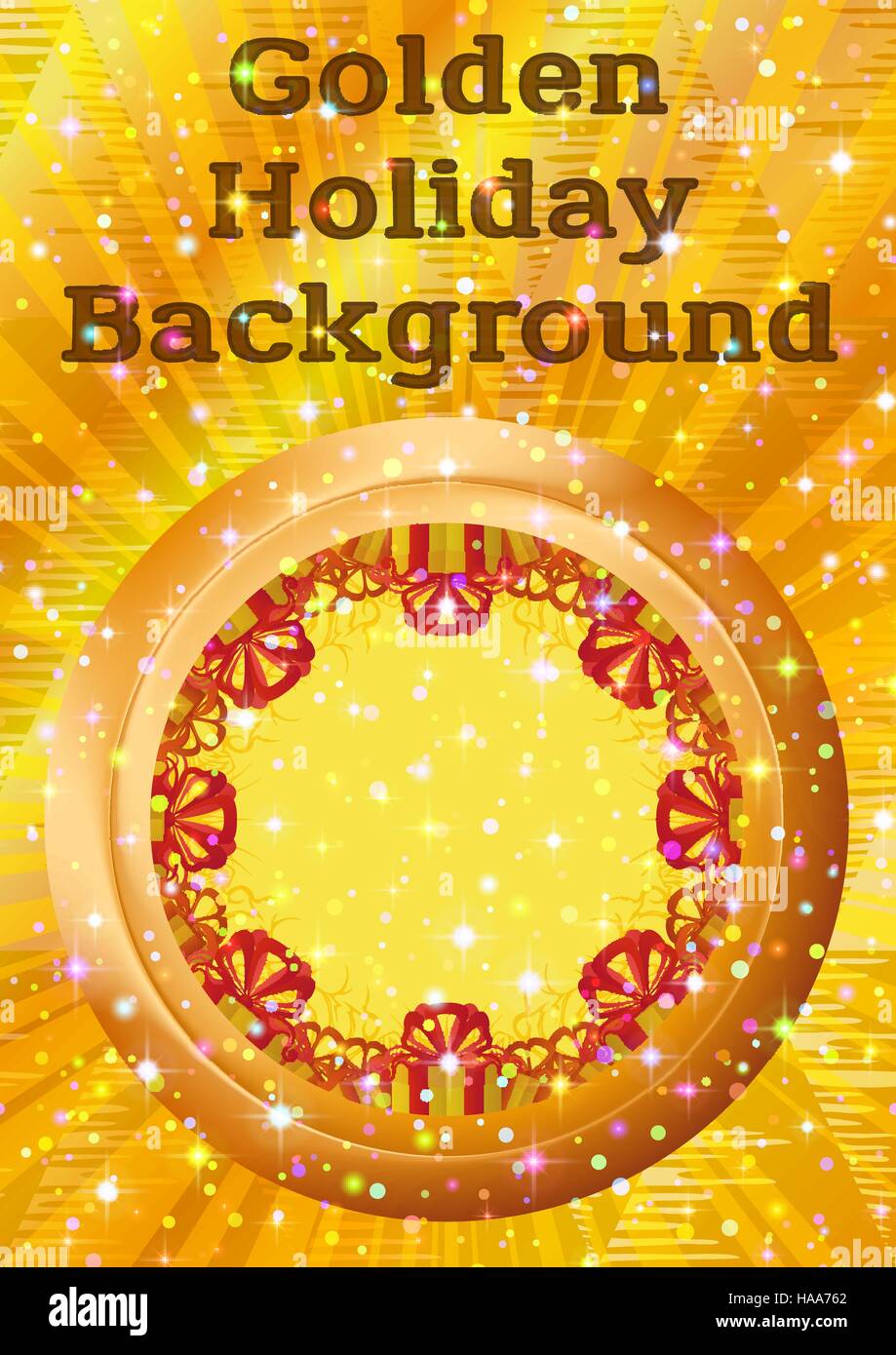 Frame gift boxes present Stock Vector Images - Alamy