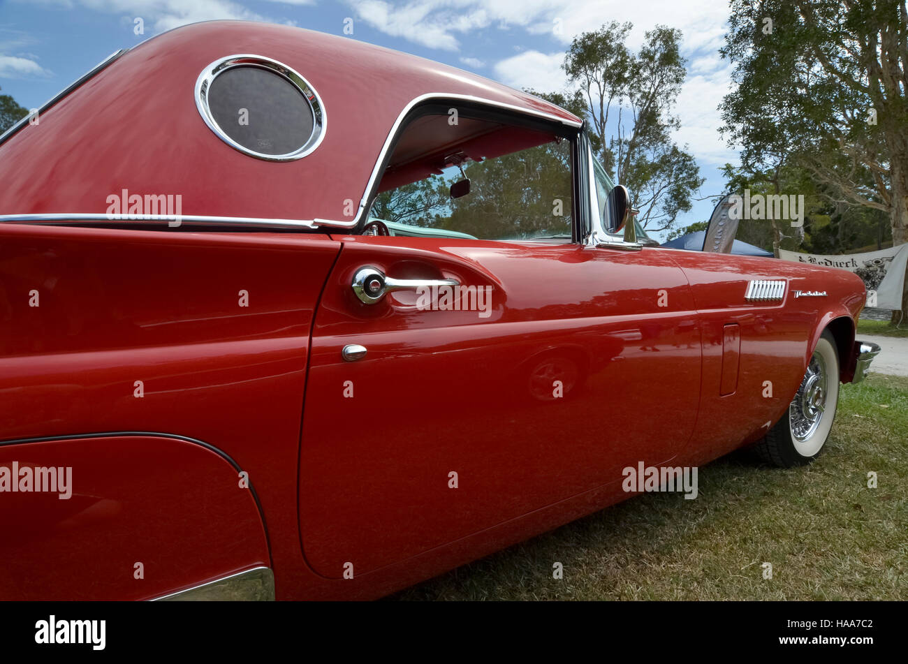 Red Ford Thunderbird High Resolution Stock Photography and Images - Alamy