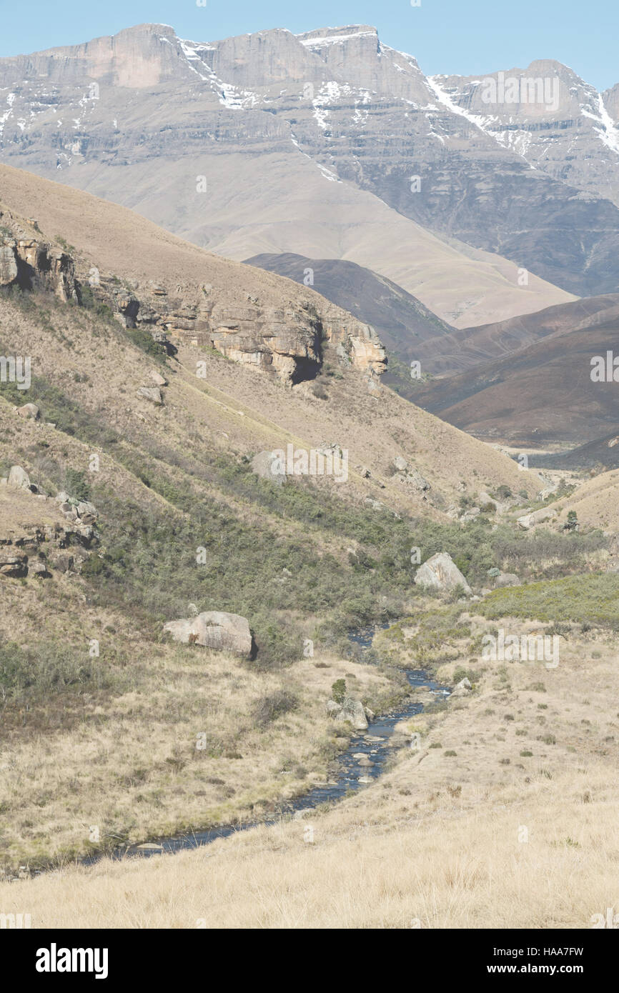 blur in south africa valley of desolation dirty road rock tree and sky ...