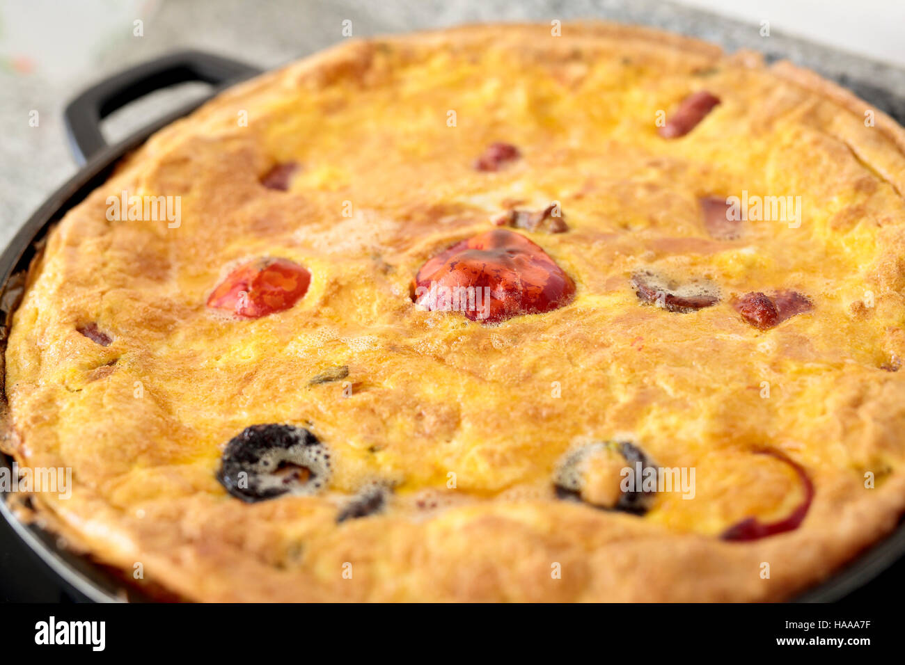 Rice with crust, dish typical of Elche in Alicante province, Spain ...
