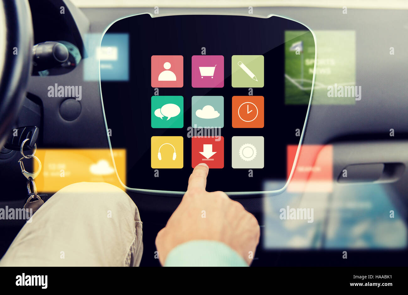 Hand computer screen icons hi-res stock photography and images - Alamy