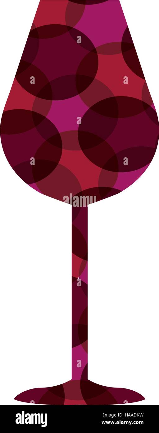 delicious wine cup drink vector illustration design Stock Vector Image ...