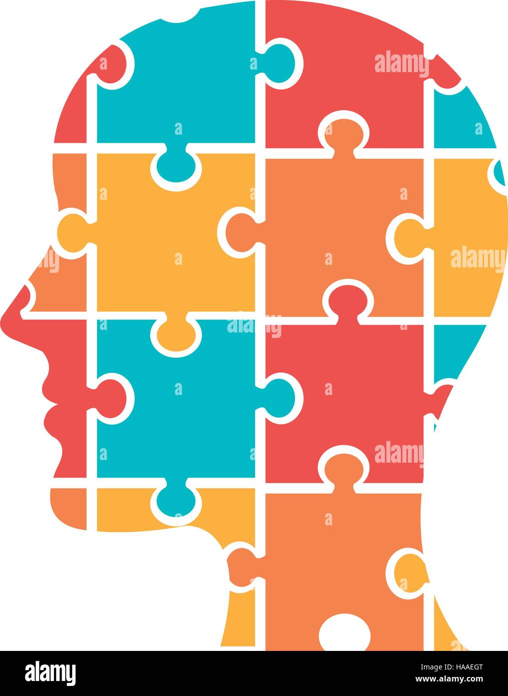 human profile isolated icon vector illustration design Stock Vector ...