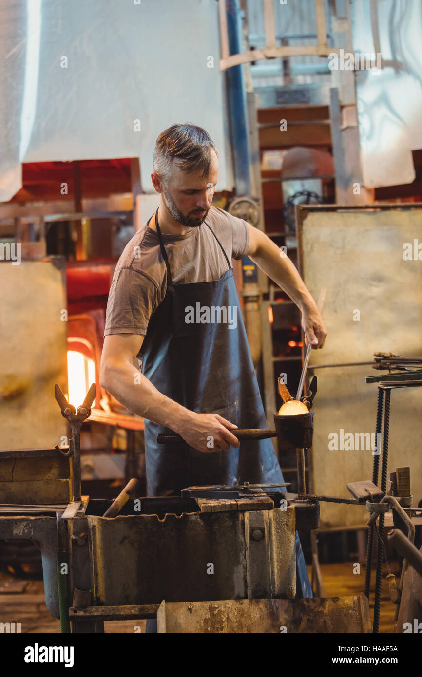 Glassblowing block hi-res stock photography and images - Alamy