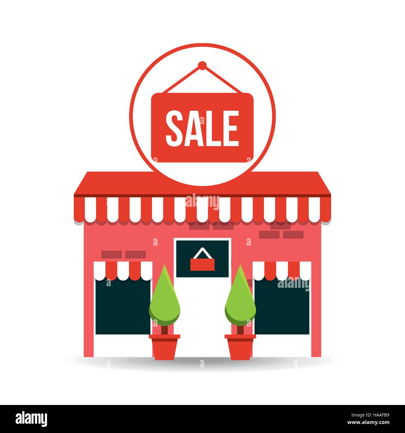cute store shopping sale design vector illustration eps 10 Stock Vector ...