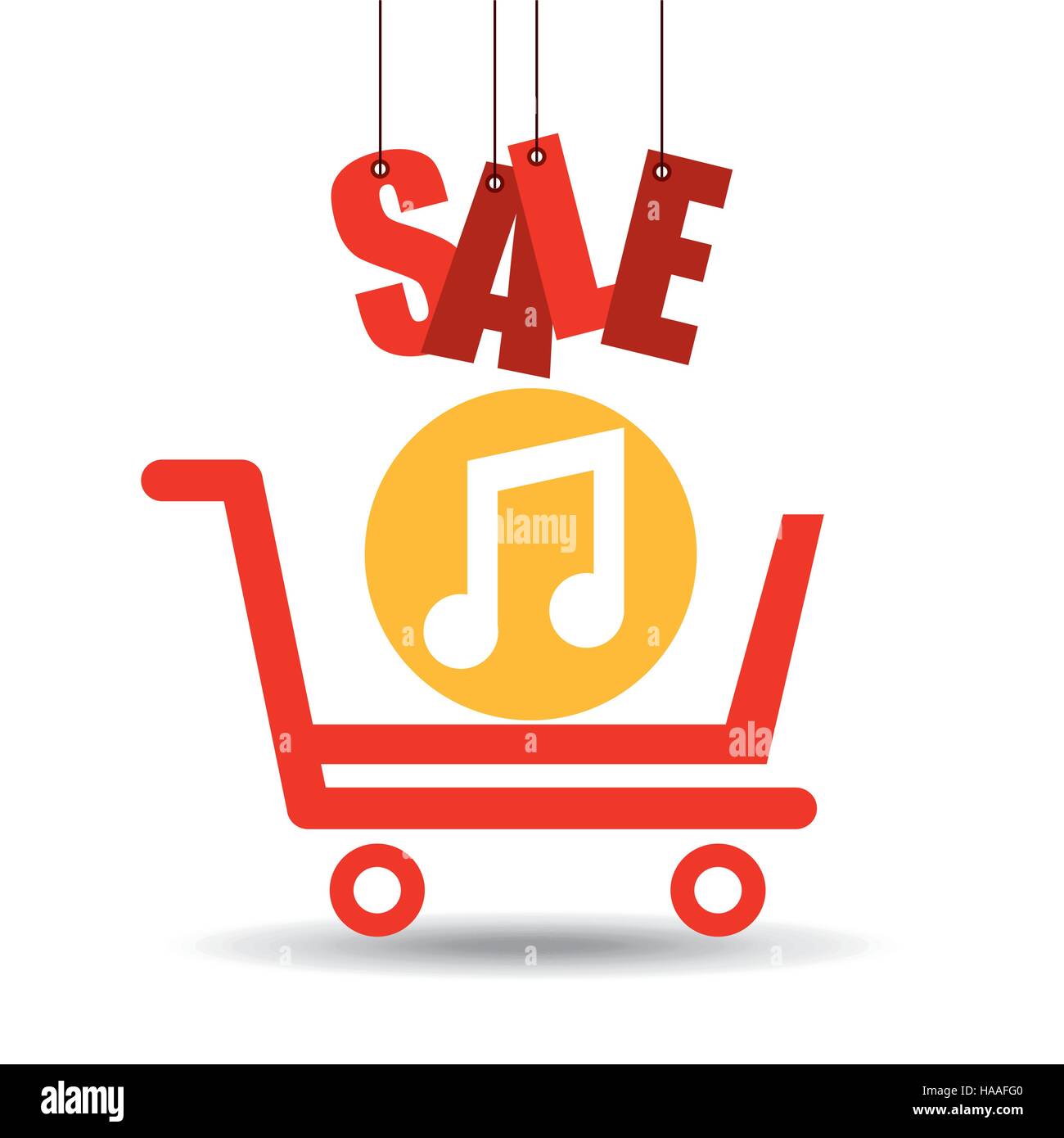 Shopping cart sale book icon hi-res stock photography and images - Alamy
