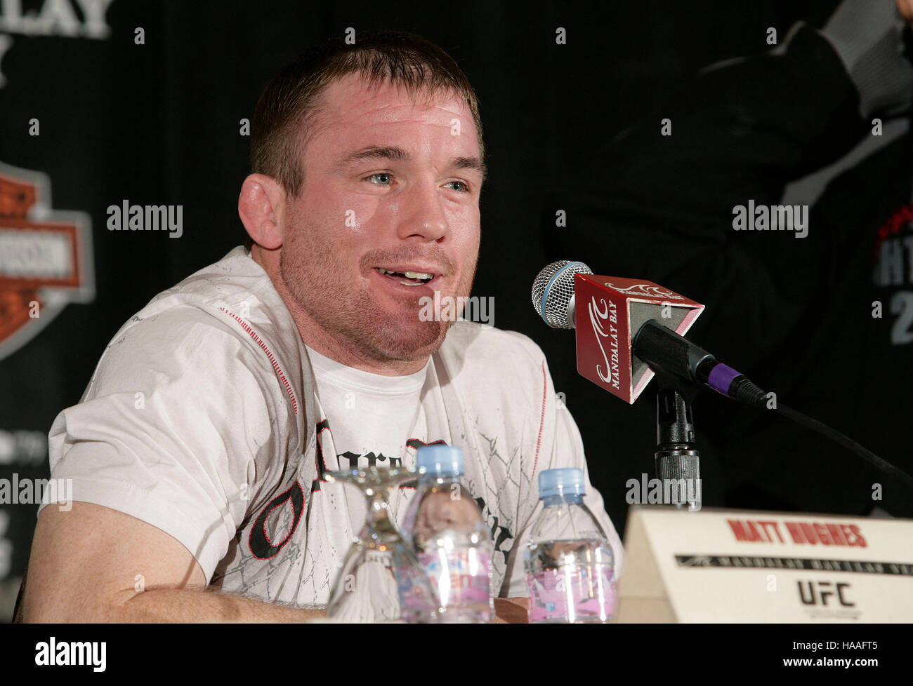 Matt Hughes during a press conference for UFC 79 at the Mandalay Bay ...