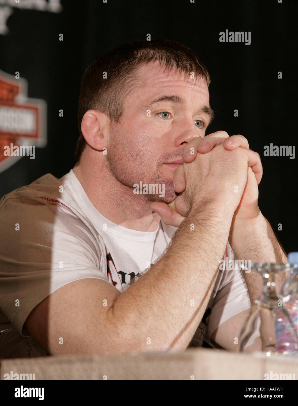 Matt Hughes during a press conference for UFC 79 at the Mandalay Bay ...