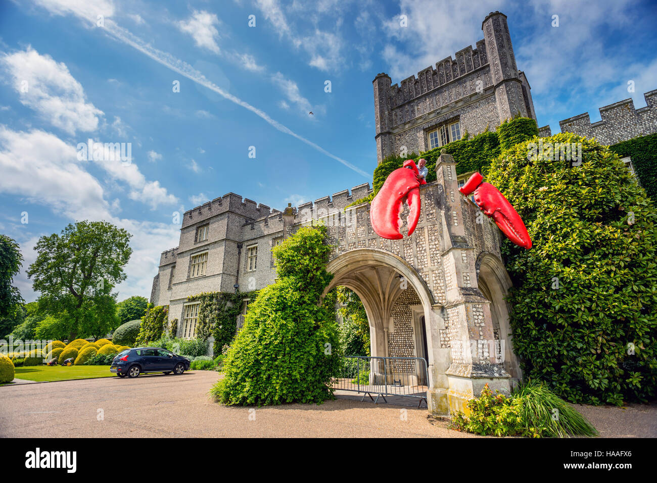 John Blakeley, film industry special-effects sculptor, arranges his ...