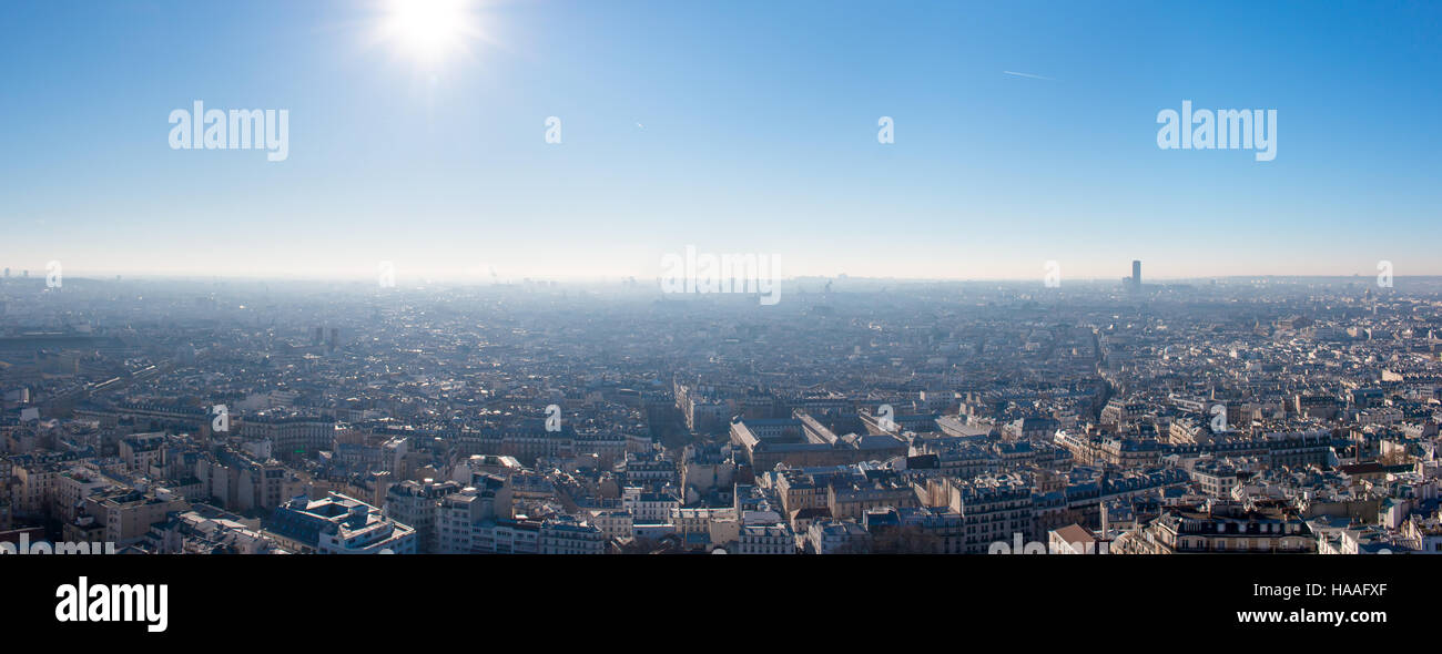 Paris cityscape and skyline on a sunny day Stock Photo - Alamy