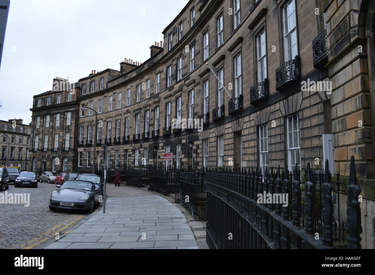 Edinburgh regency crescent Stock Photo - Alamy