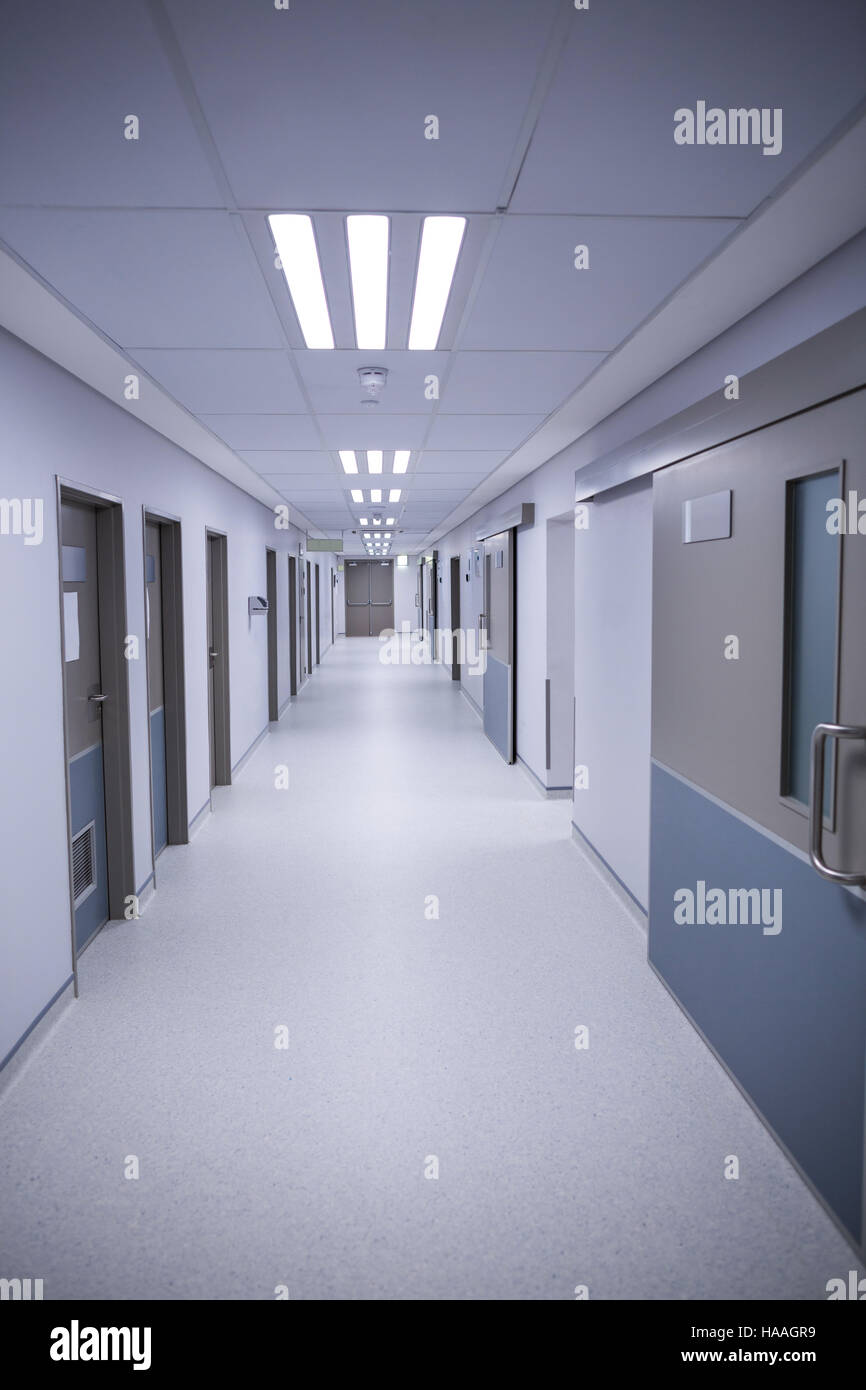 Hospital Hallway Background