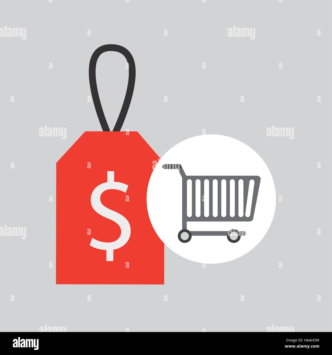buying cart sale money design vector illustration eps 10 Stock Vector ...