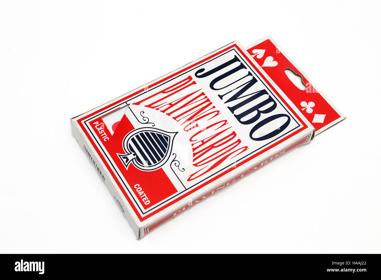 A Pack Of Jumbo Playing Cards Stock Photo - Alamy