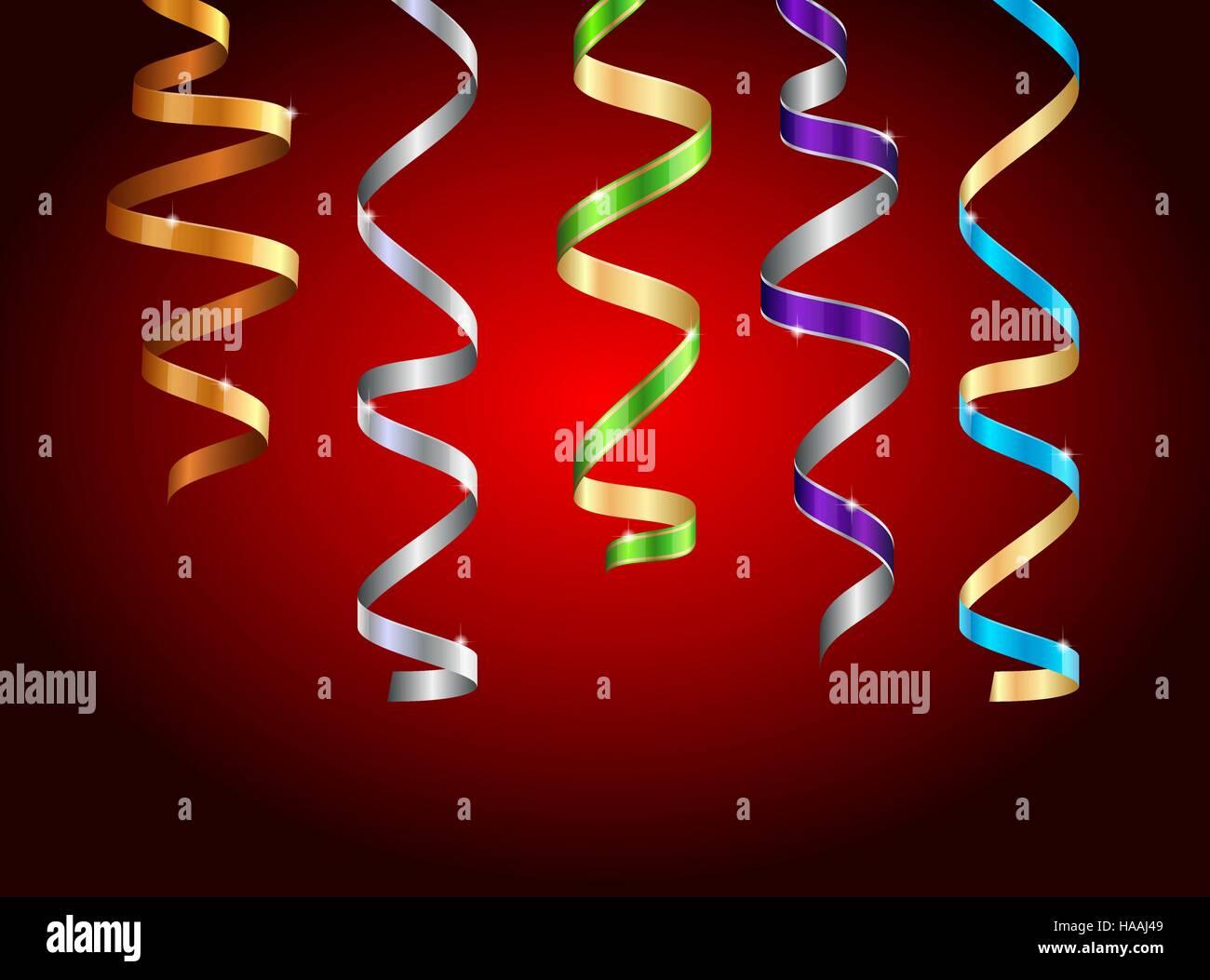 Streamer ribbons Stock Vector Images - Alamy