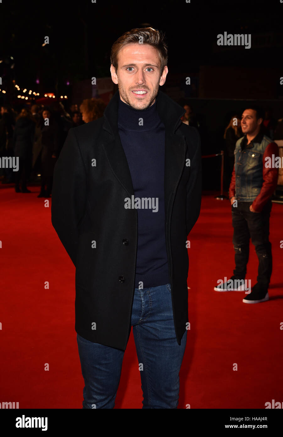 Nacho Monreal attending the 'I Am Bolt' World Premiere at Odeon ...