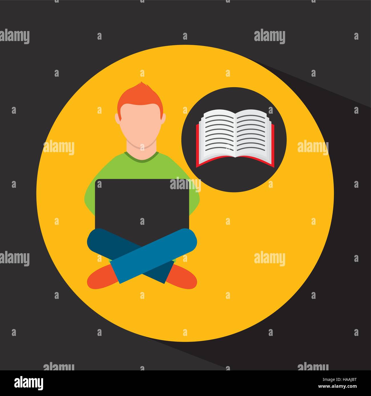 Electronic training program Stock Vector Images - Alamy