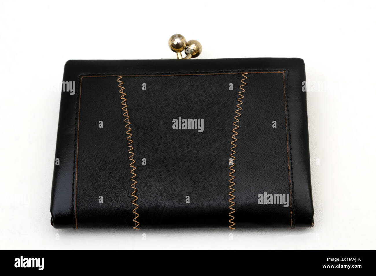 Leather Purse Made In Spain Stock Photo - Alamy