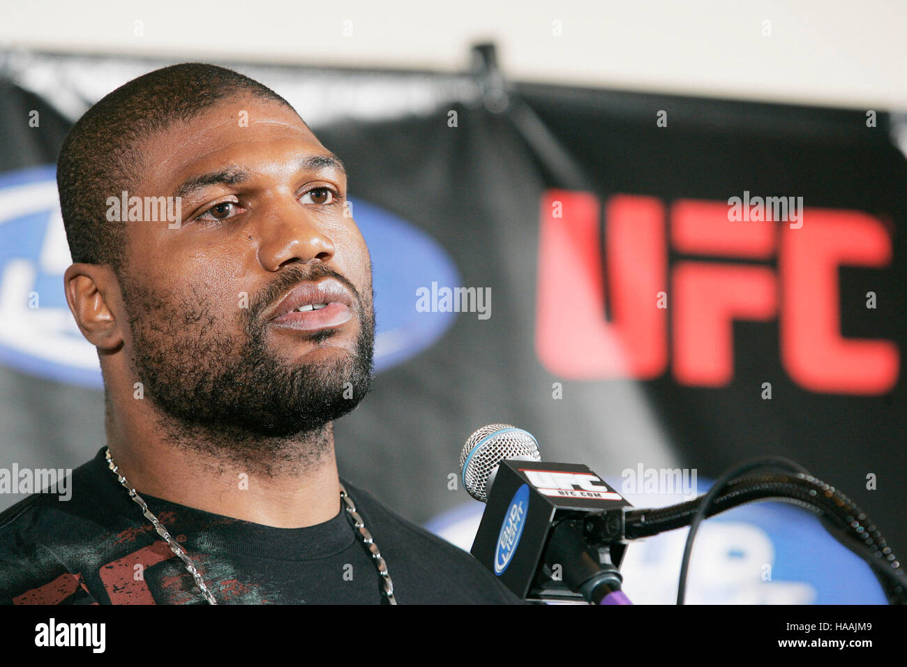 Quinton "Rampage" Jackson during a press conference for UFC 86 on July ...