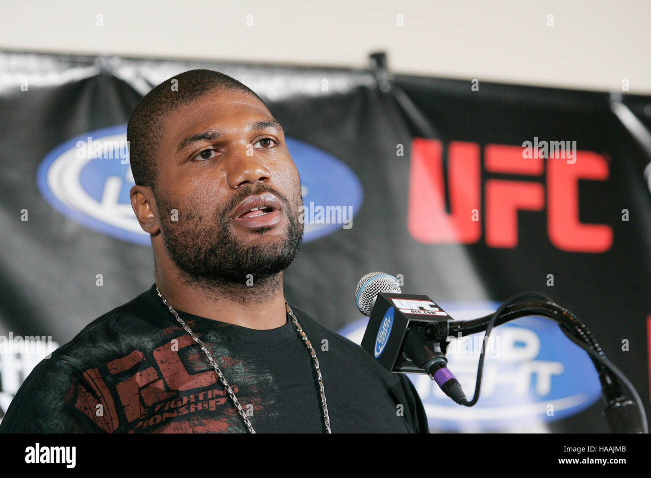 Quinton "Rampage" Jackson during a press conference for UFC 86 on July ...