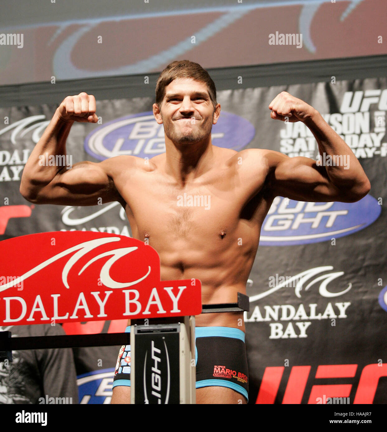 Patrick Cote during the weigh-ins for UFC 86 at the Mandalay Bay Events ...