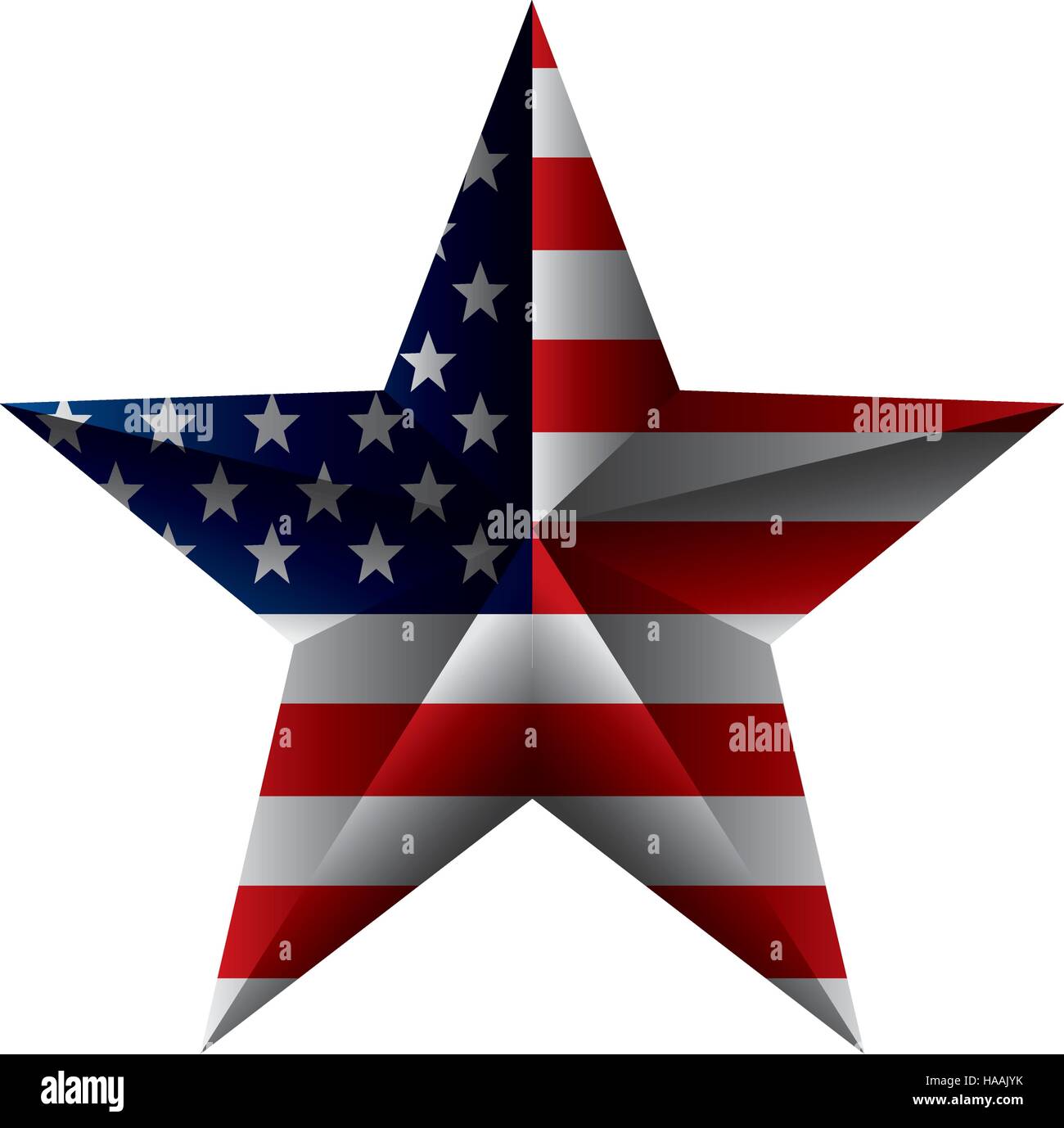 united states of american star vector illustration design Stock Vector ...