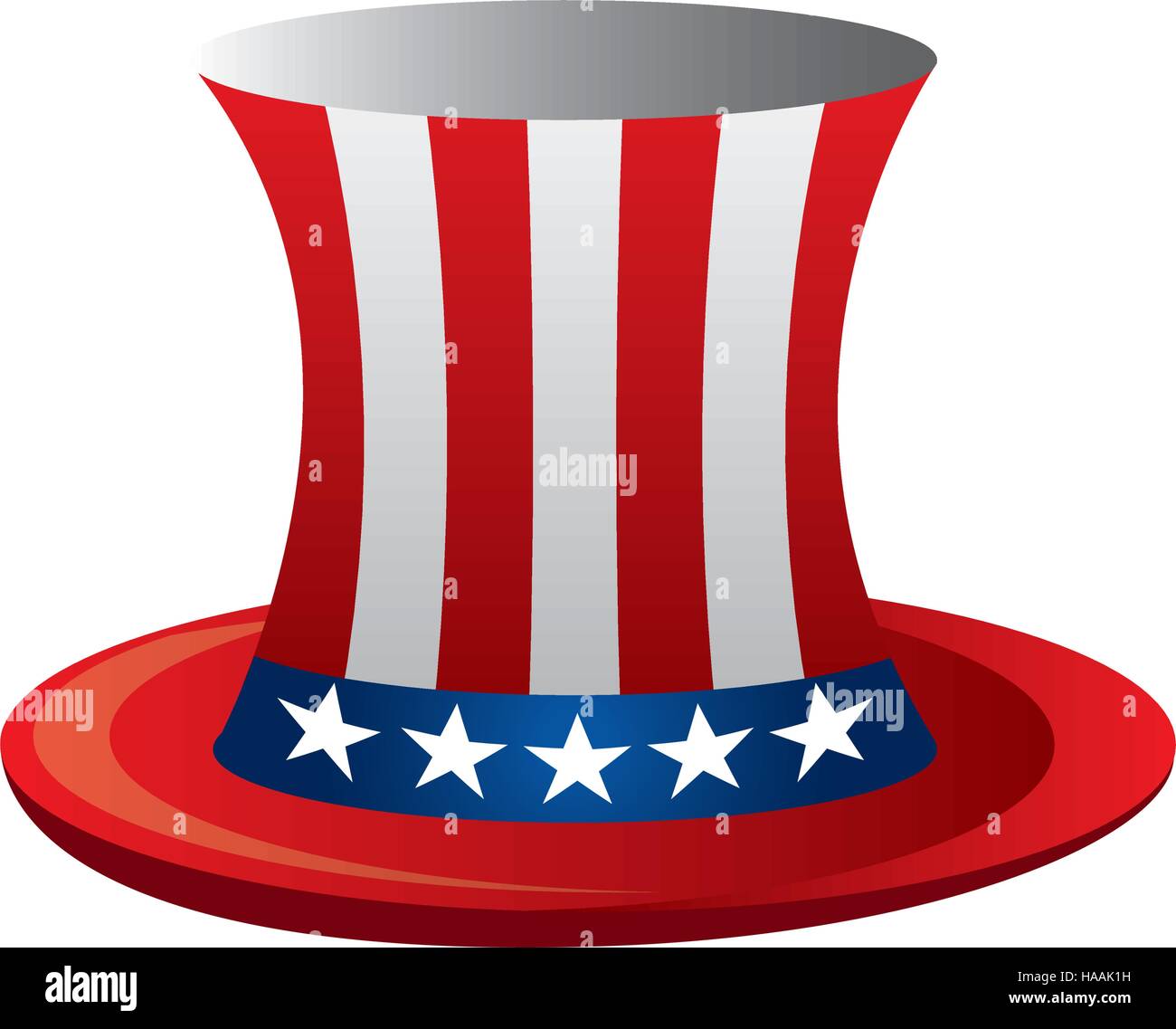 united states of america hat vector illustration design Stock Vector ...